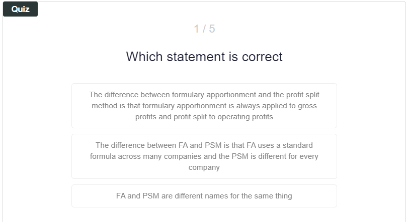 Best academy for ADIT International Tax and Transfer Pricing